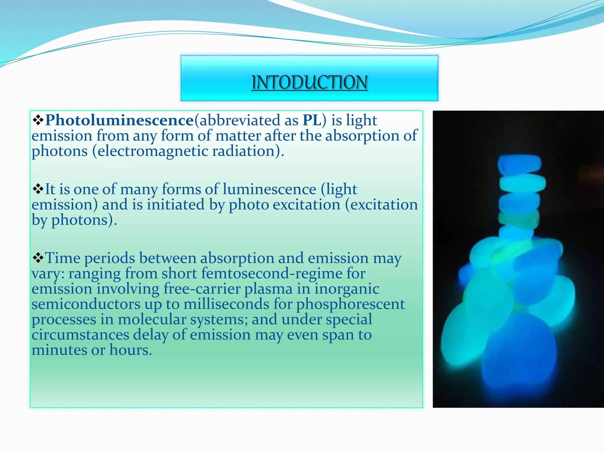 Photo luminescence | PPTX