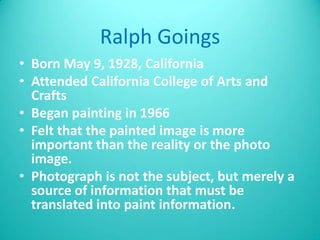 Photo Realism Power Point | PPTX