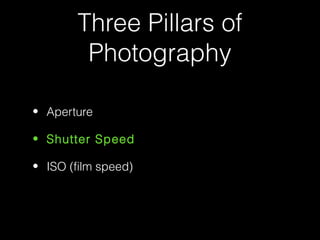 Photo shutter speed | PPT