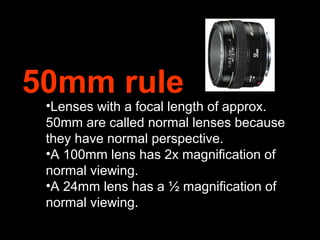 Photo technical - lenses | PPT