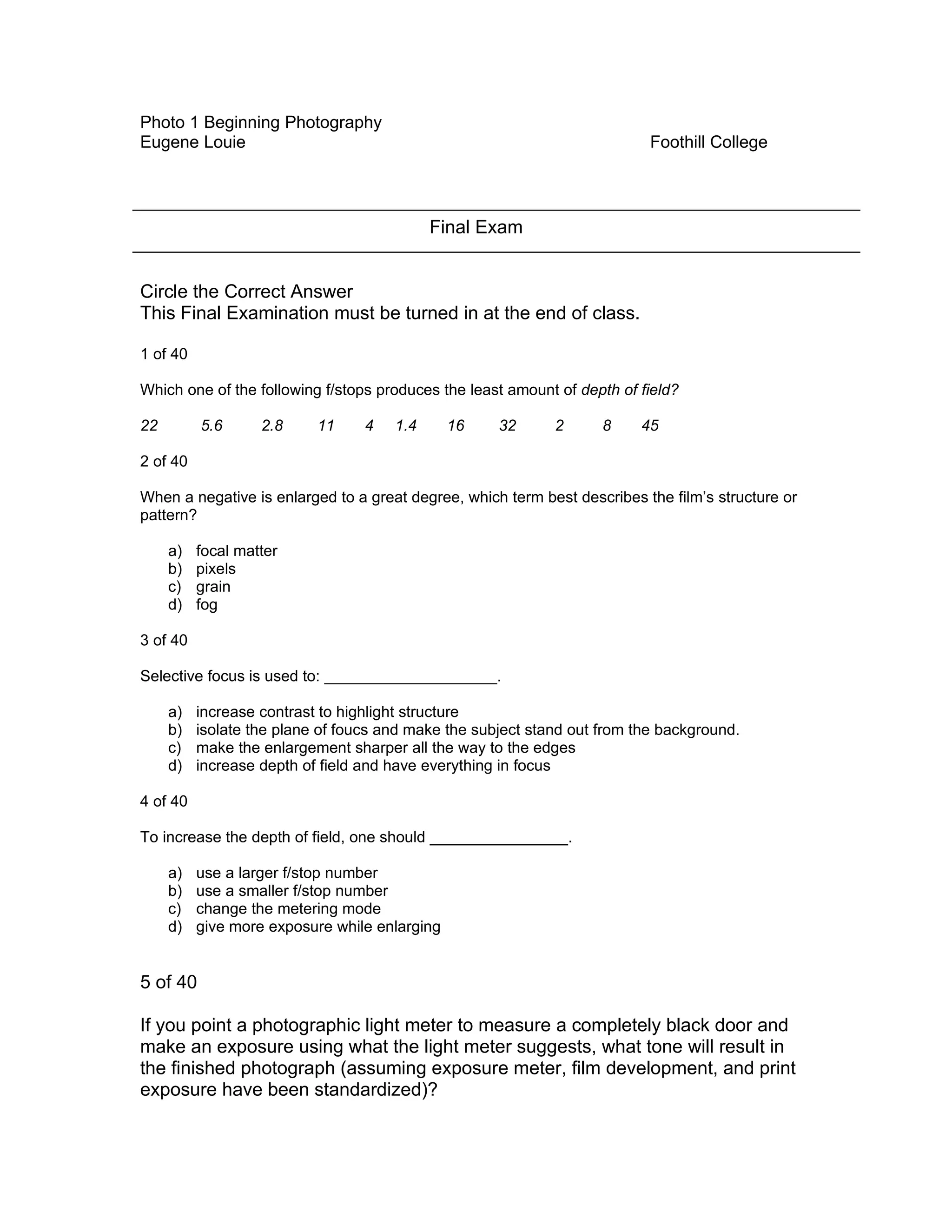 Photo 1 Final Exam Louie | DOC