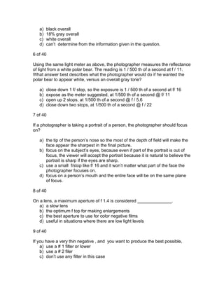 Photo 1 Final Exam Louie | DOC | Photography | Arts and Crafts