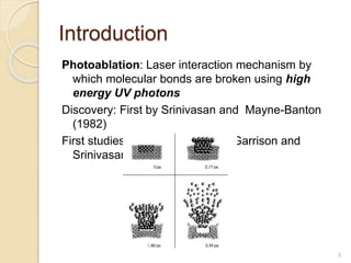 Laser Photoablation | PPTX | Eye and Vision Conditions | Diseases and ...