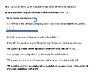 Photo acoustic spectroscopy | PPTX