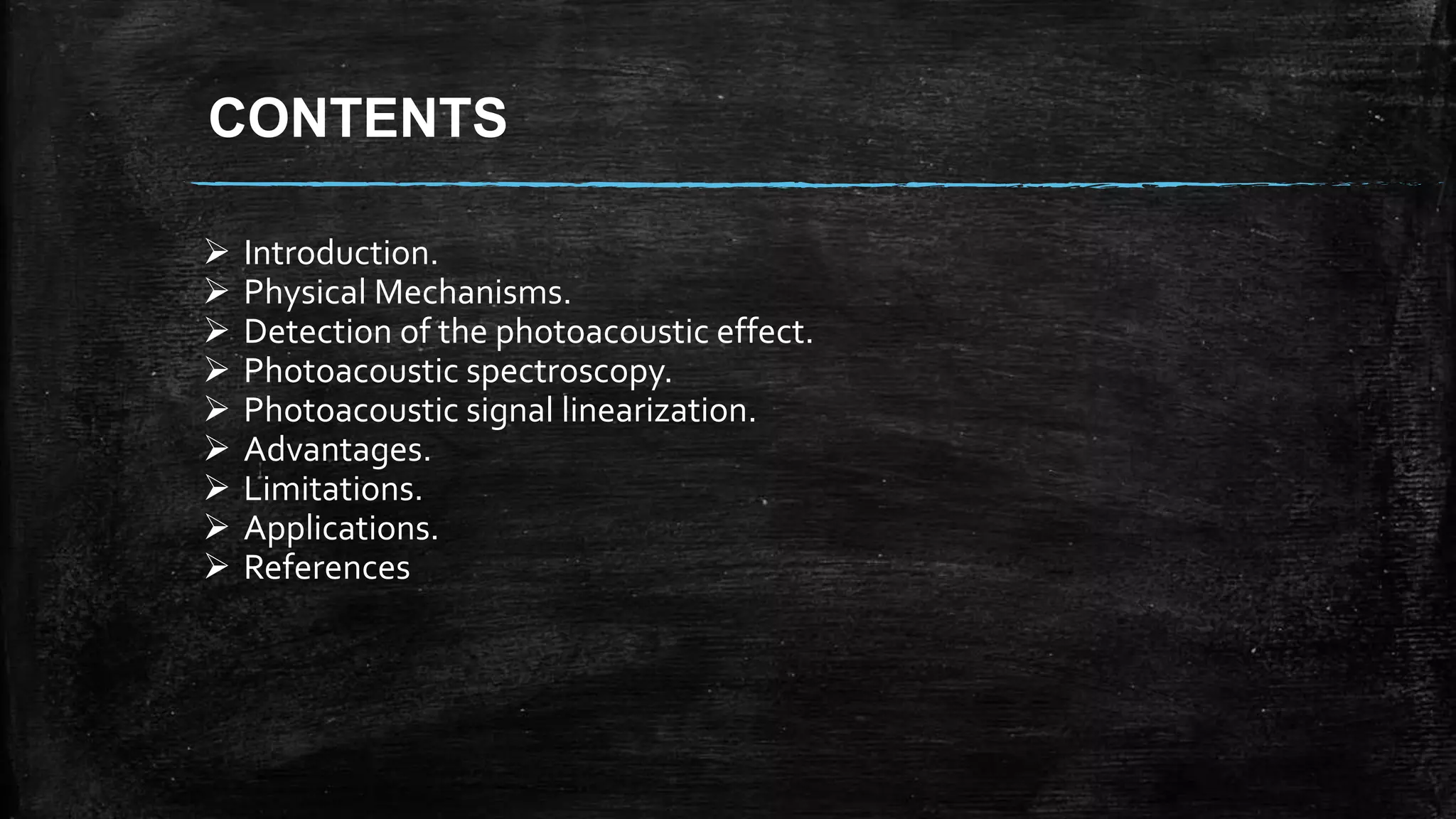 Photoacoustic spectroscopy | PPTX