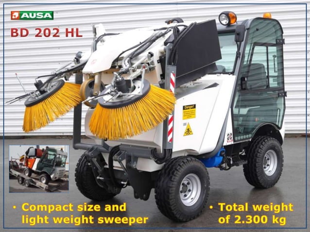 BD202 AUSA MECHANICAL SWEEPER | PPTX