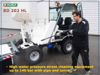 BD202 AUSA MECHANICAL SWEEPER | PPTX