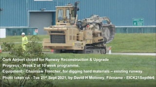 Photo Album of Cork Runway Reconstruction | PPT | Free Download