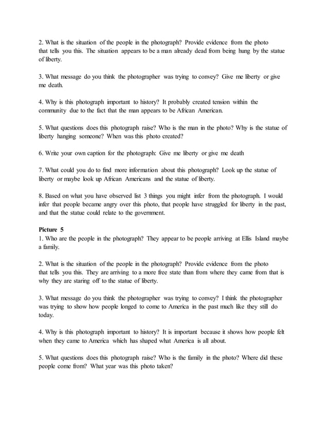 Photo Analysis -Group | PDF