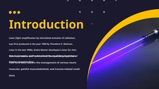 Photobiomodulation therapy in Oral Medicine.pptx