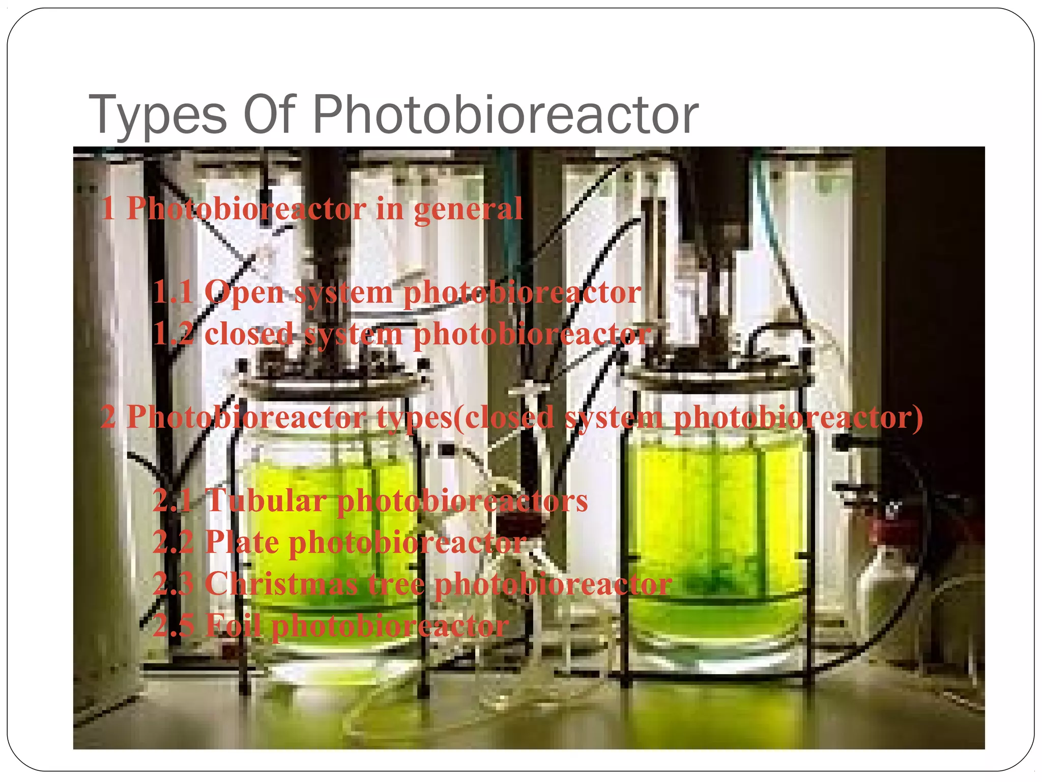 Photobioreactor | PPT