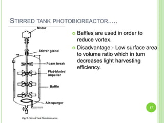 Photobioreactors | PPTX