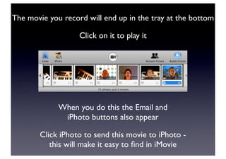 Photo booth to iMovie | PDF
