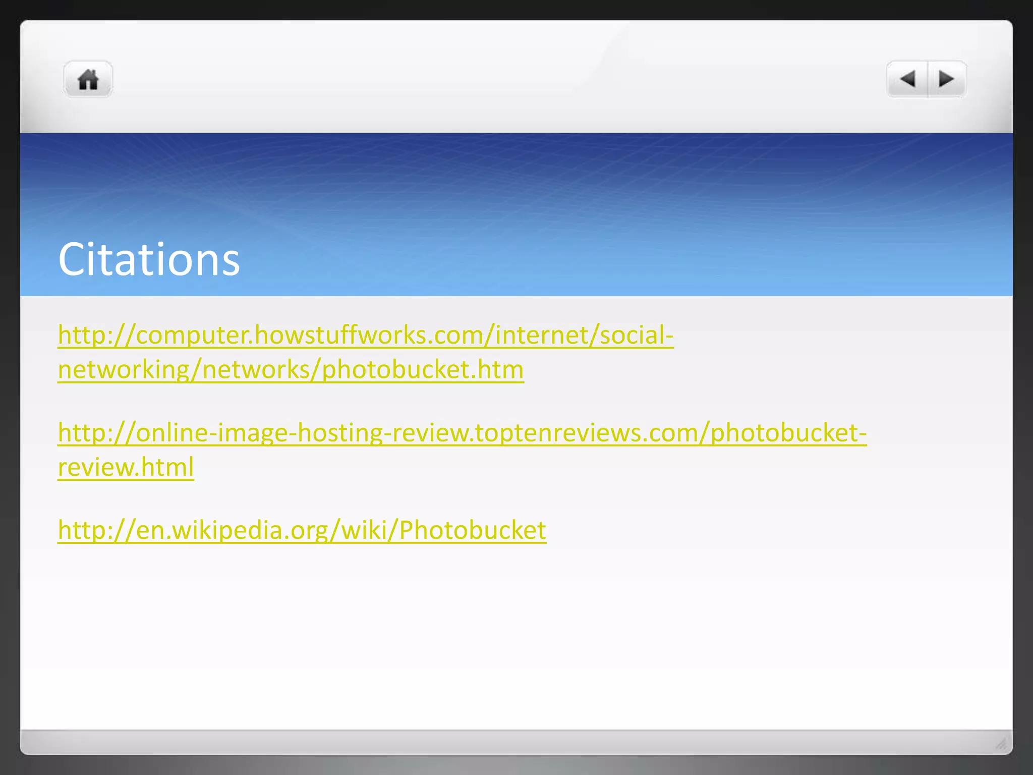 Photobucket Powerpoint | PPTX