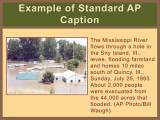 Photo Caption Writing | PPTX