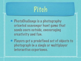 PhotoChallenge | PPT