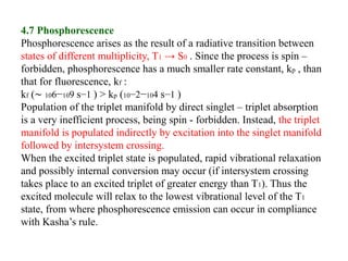 Radiative Processes of Excited States | PPTX