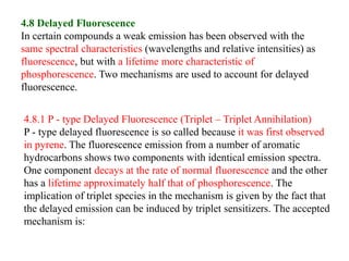 Radiative Processes of Excited States | PPTX