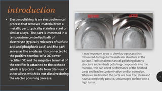 Photo chemical and electro polishing | PDF