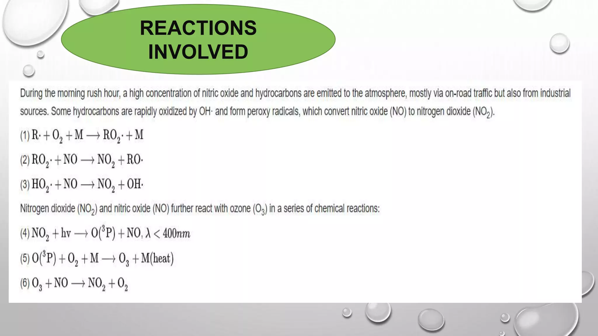 Photochemical formation of smog | PPTX