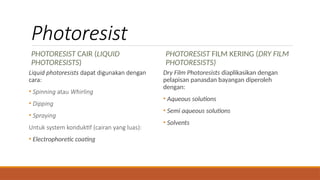 Photochemical Milling (PCM) non-traditional machining | PPTX