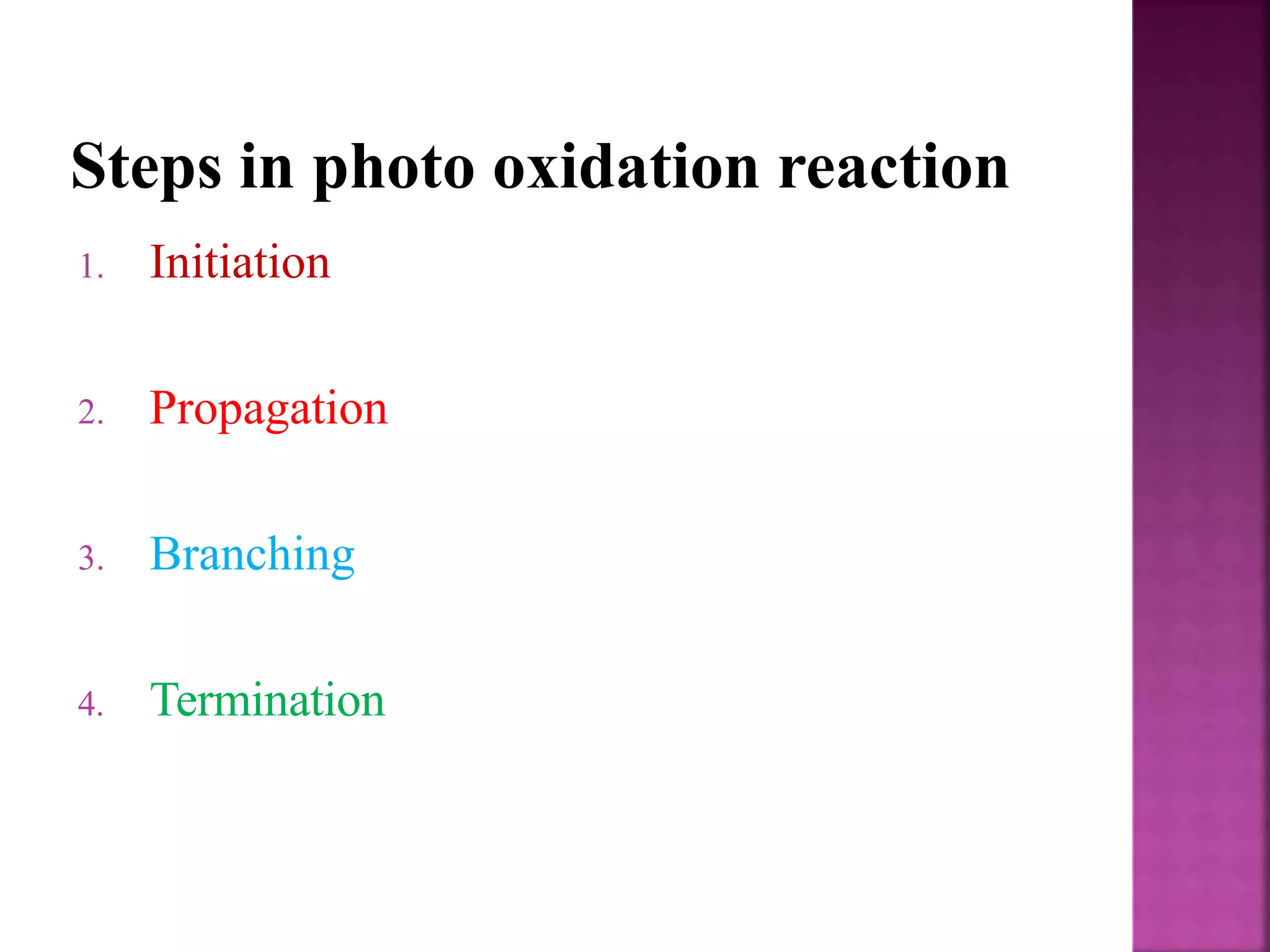Photochemical reactions | PPTX