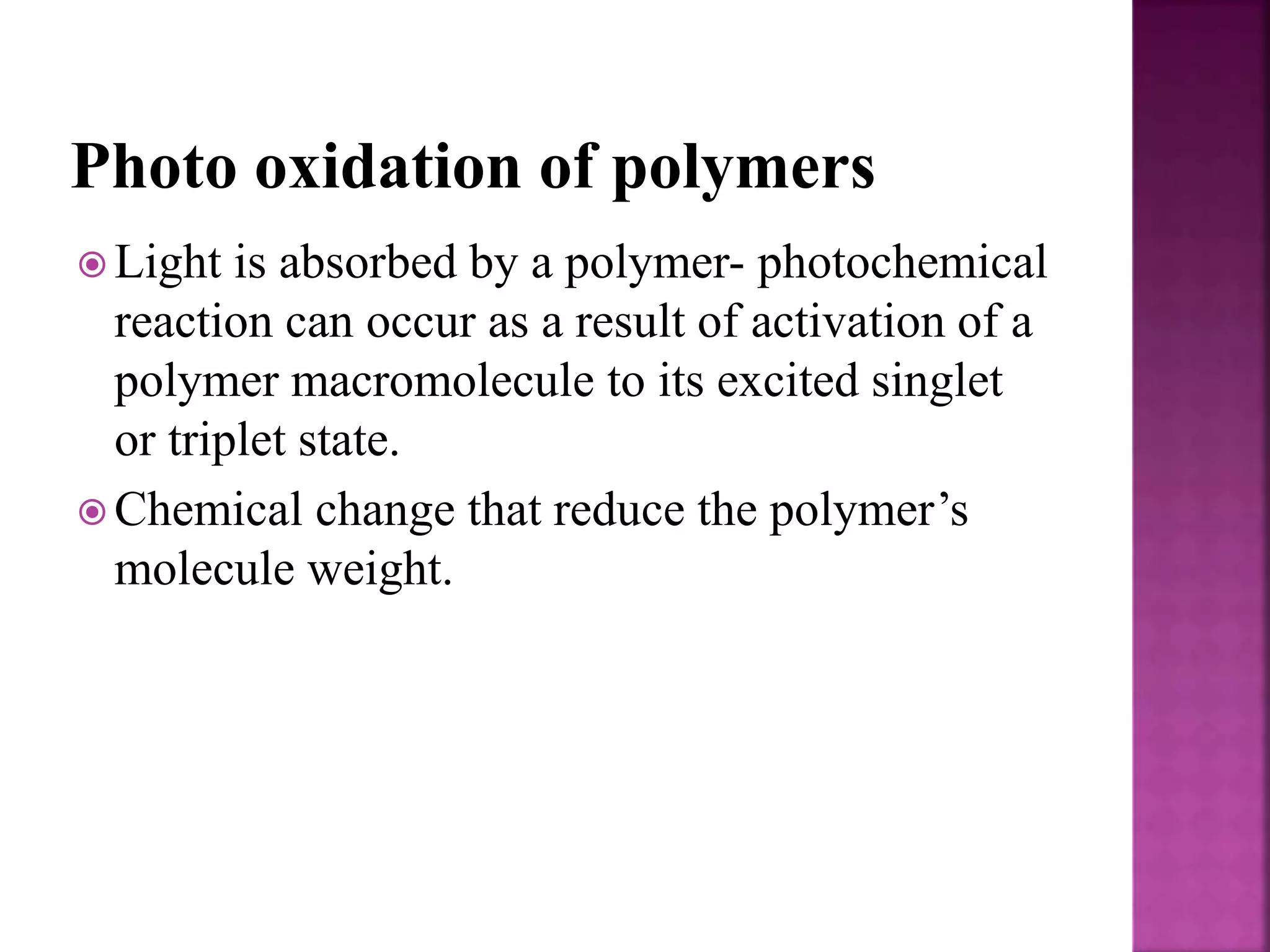 Photochemical reactions | PPTX