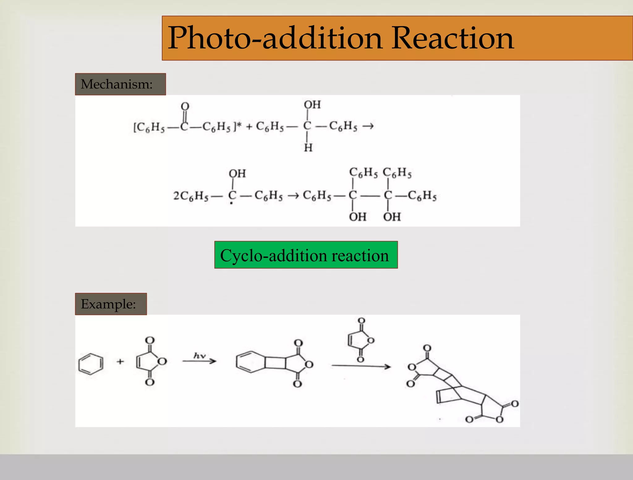 Photochemical reactions | PPTX