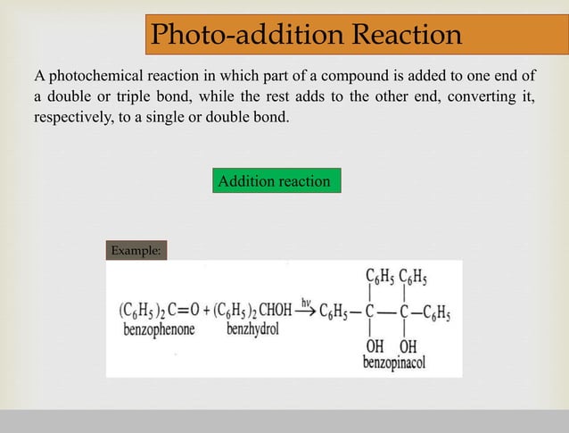 Photochemical reactions | PPTX | Chemistry | Science