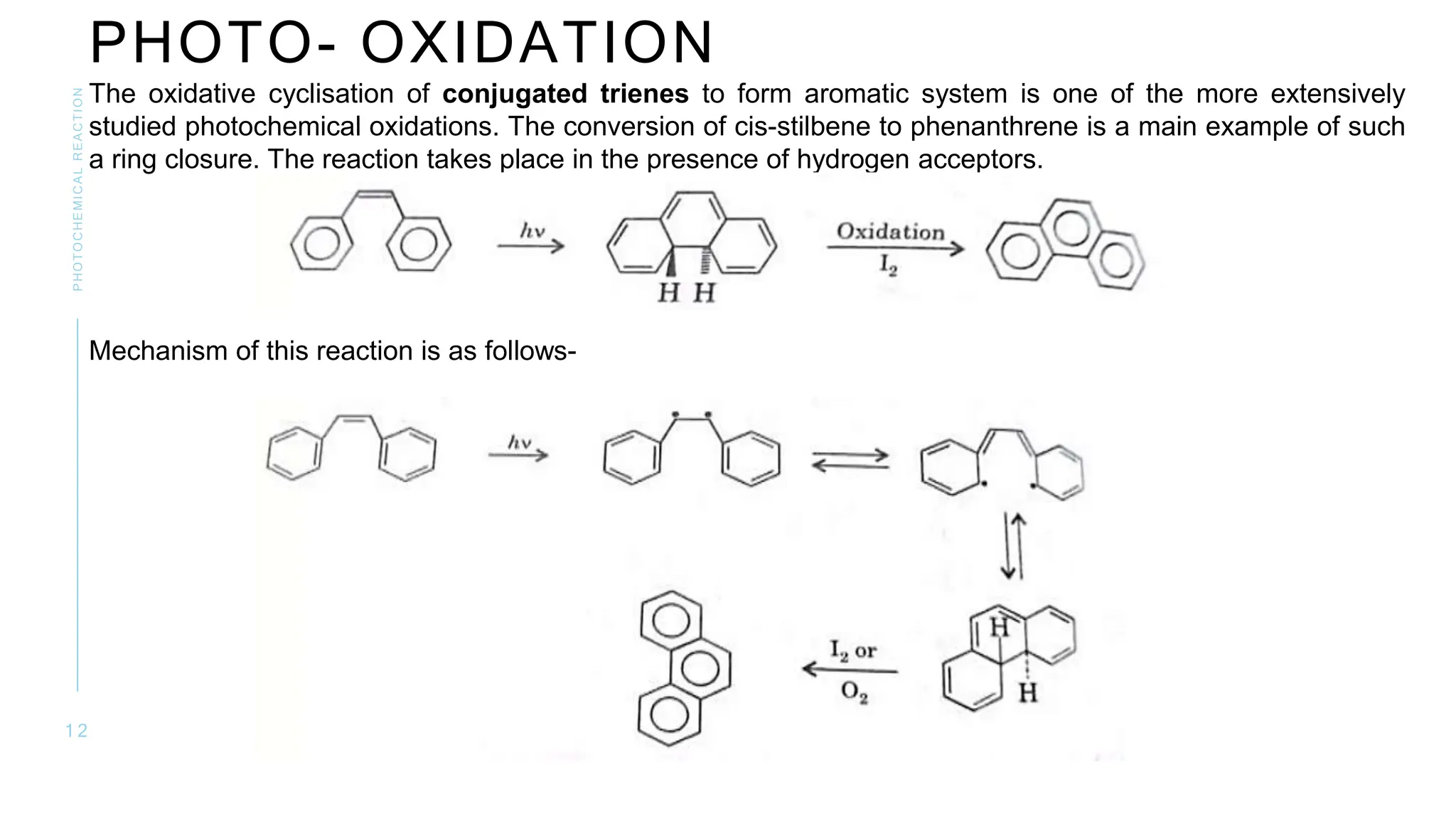 Photochemical reactions | Advanced organic chemistry II | PPTX