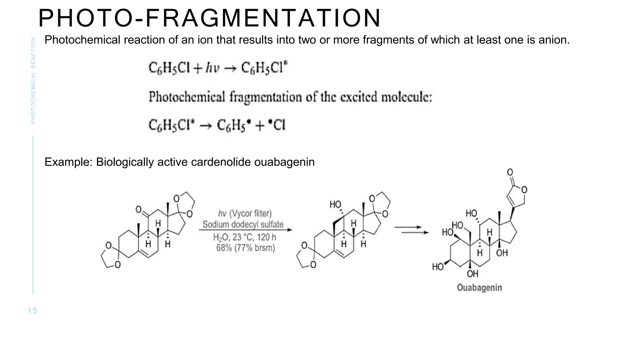 Photochemical reactions | Advanced organic chemistry II | PPTX