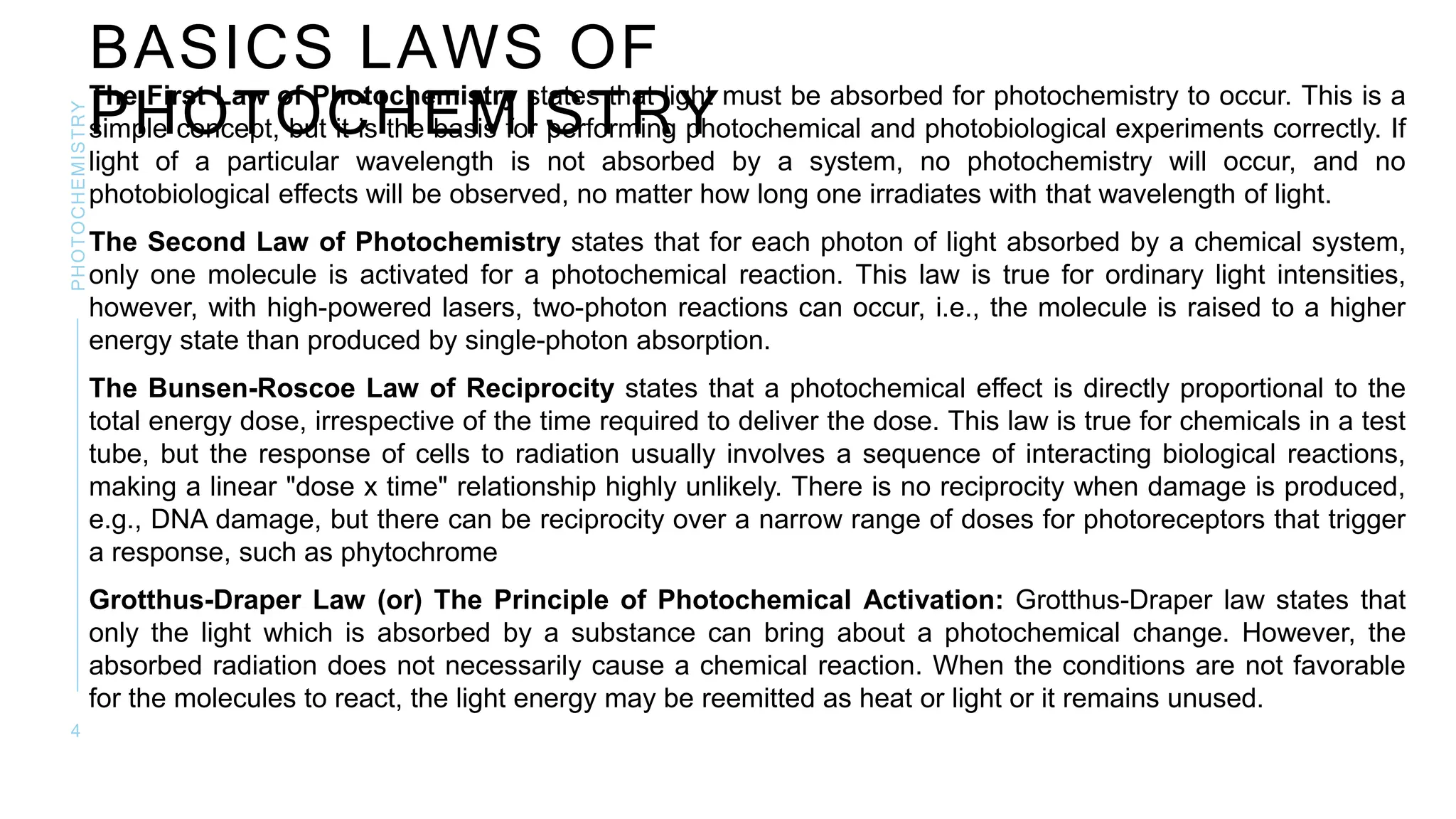 Photochemical reactions | Advanced organic chemistry II | PPTX
