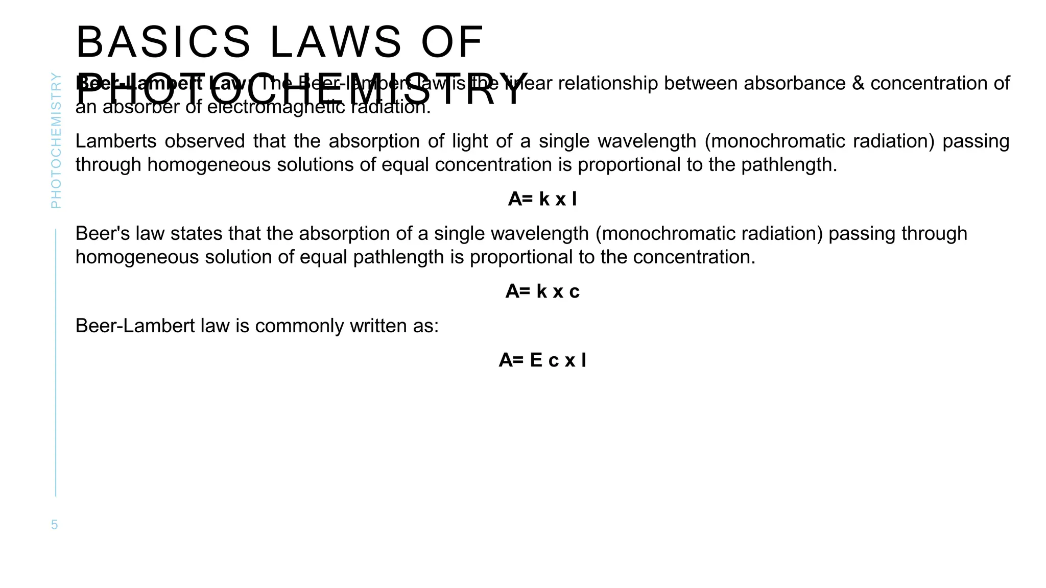 Photochemical reactions | Advanced organic chemistry II | PPTX