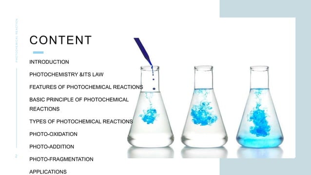 Photochemical reactions | Advanced organic chemistry II | PPTX