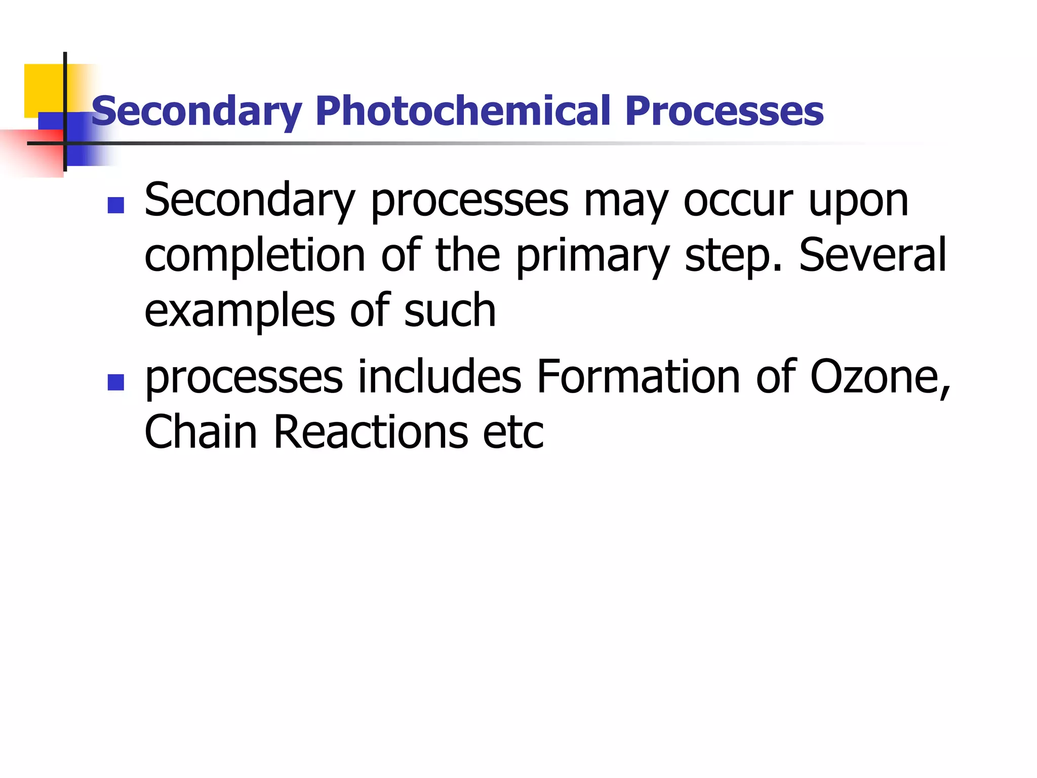 Photochemistry 1 | PPT