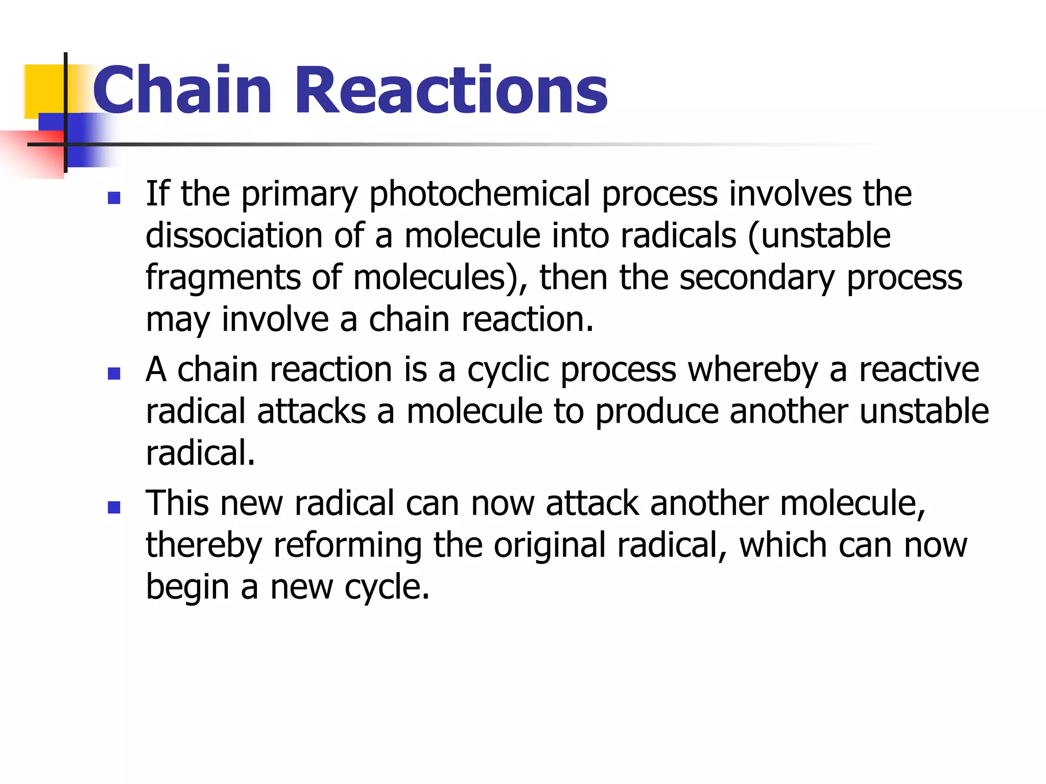 Photochemistry 1 | PPT