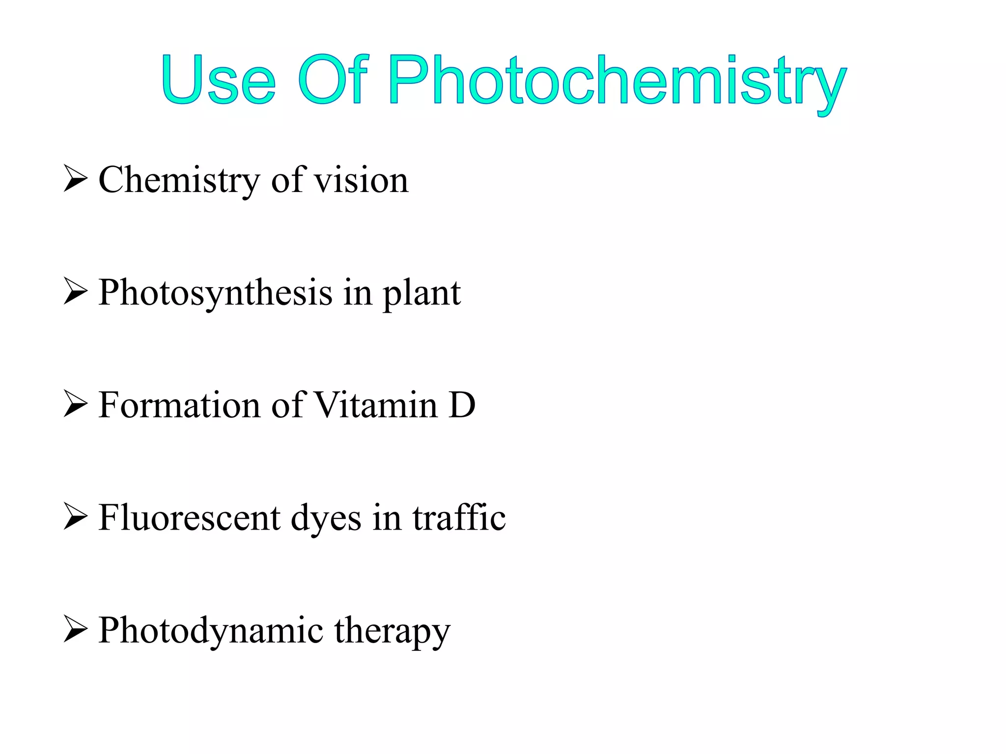 Photochemistry by Shakti | PPTX
