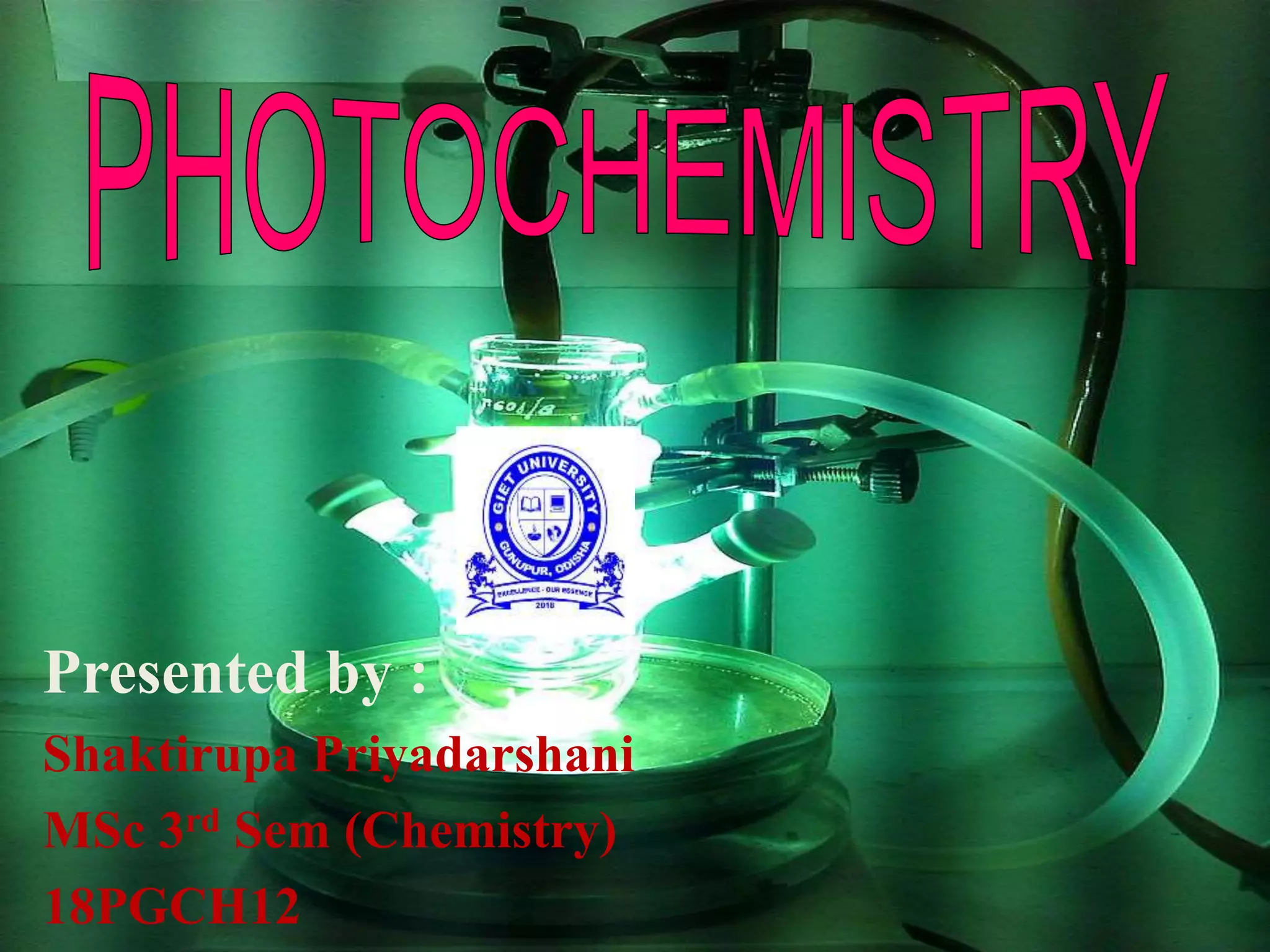 Photochemistry by Shakti | PPT