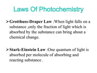 Photochemistry by Shakti | PPTX