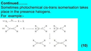 Photochemistry of alkenes | PPTX