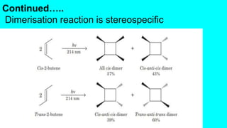 Photochemistry of alkenes | PPTX