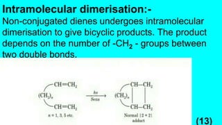 Photochemistry of alkenes | PPTX