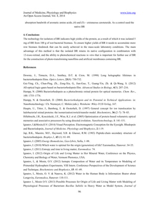 Photochrome transmembrane protein bacteriorhodopsin from | PDF ...
