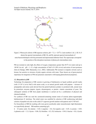 Photochrome transmembrane protein bacteriorhodopsin from | PDF ...