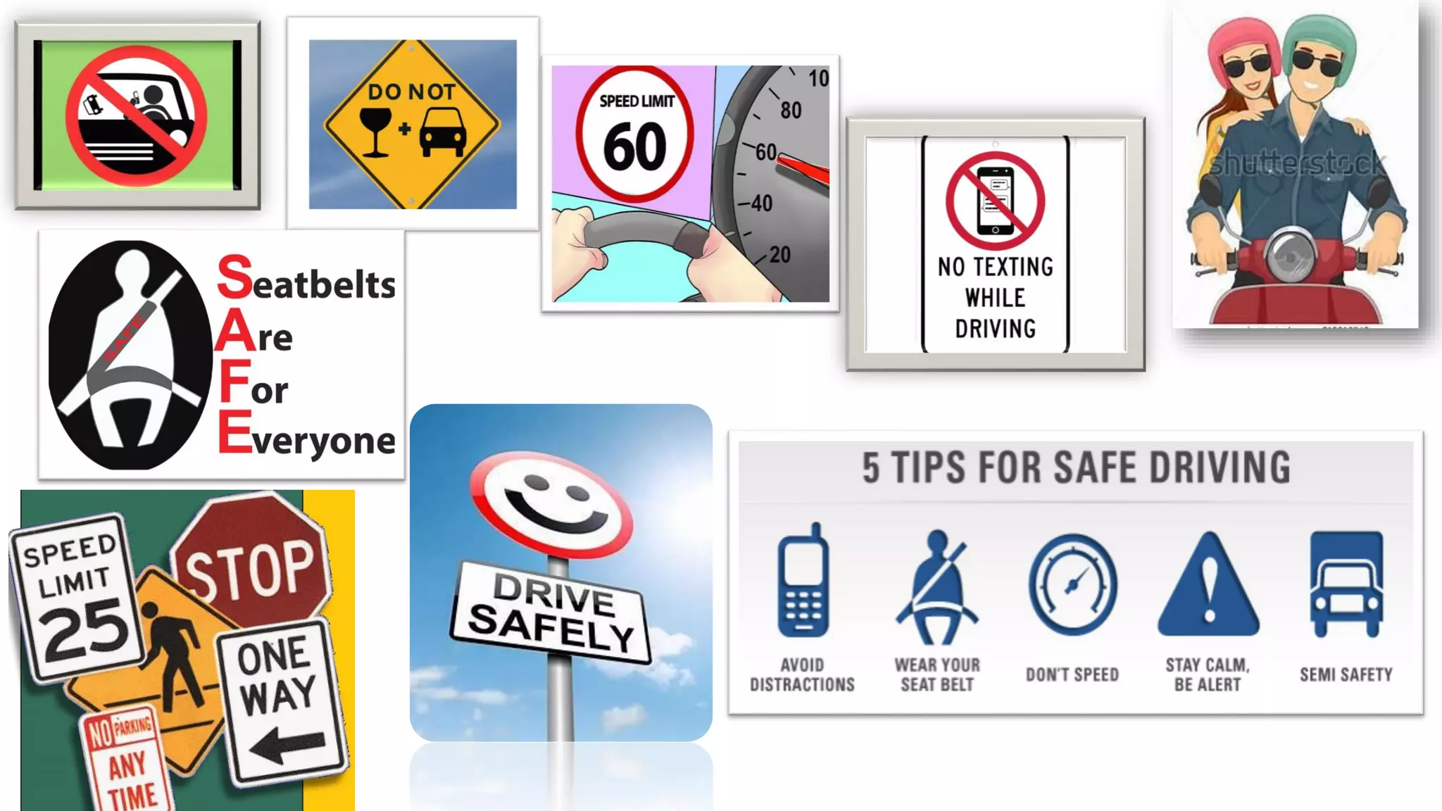 Photo collage presentation on traffic rules | PDF