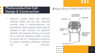 Photoconductive Cell | PPTX