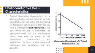 Photoconductive Cell | PPTX