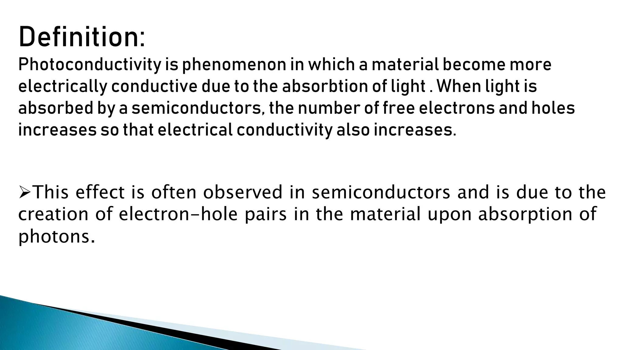 photo conductivity and photo conductive effect.pptx