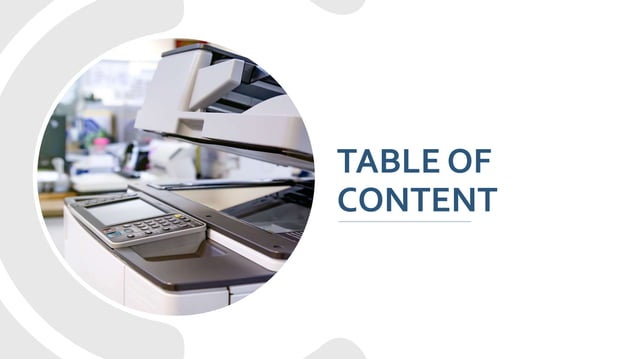 Setting Up a Successful Photocopier Manufacturing Unit: DPR | PPT