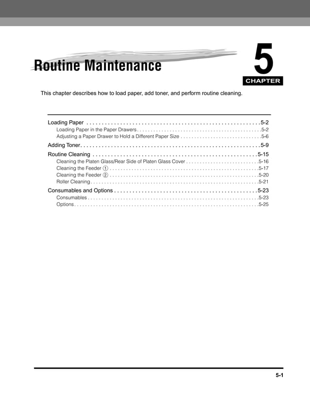 Photocopier Routine Maintenance | PDF